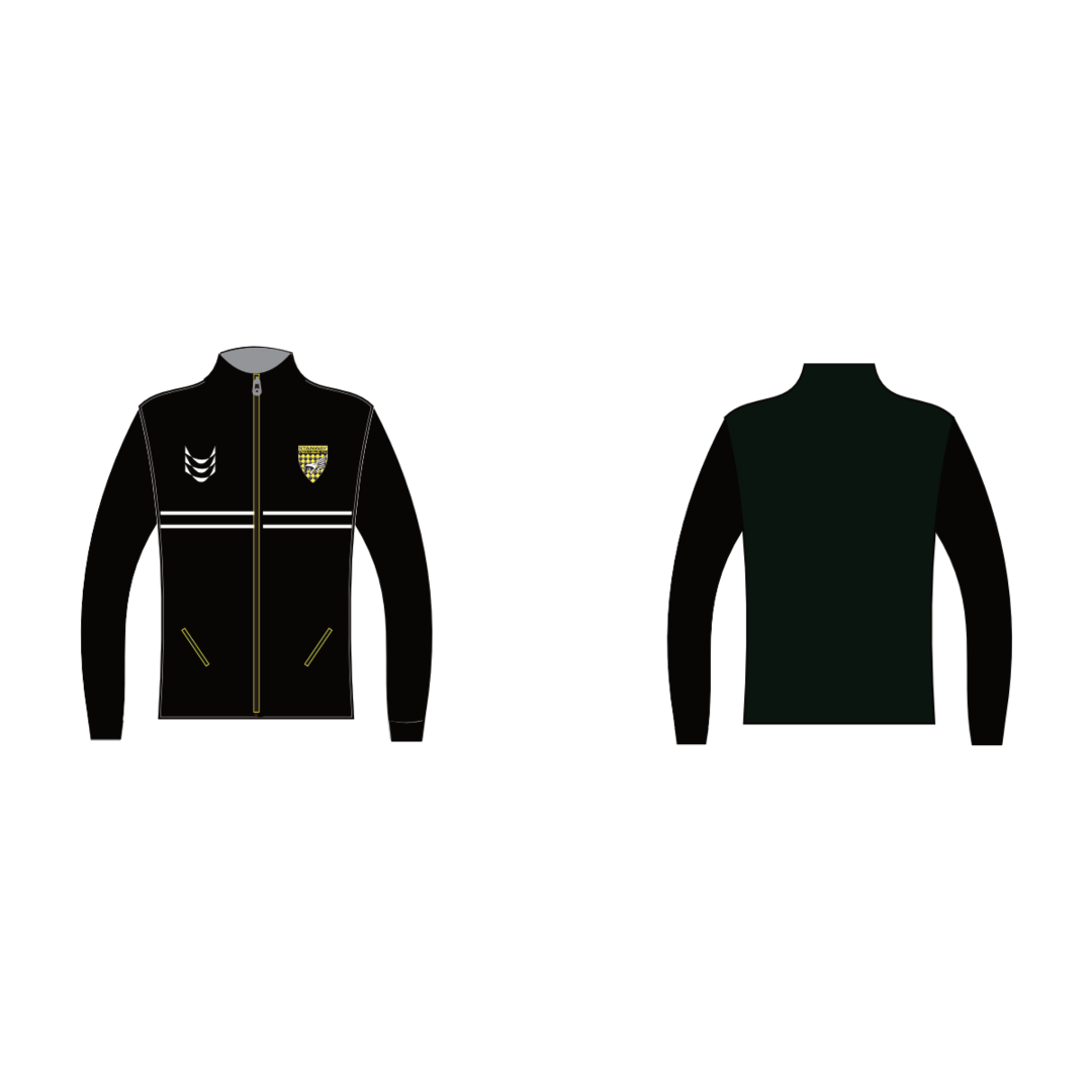 Pegasus Club Full Zip Tracksuit TOP 25/26 Black – SINEW